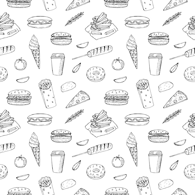 Delightful Doodles of Diverse Delicacies: A Mouthwatering Masterpiece ...