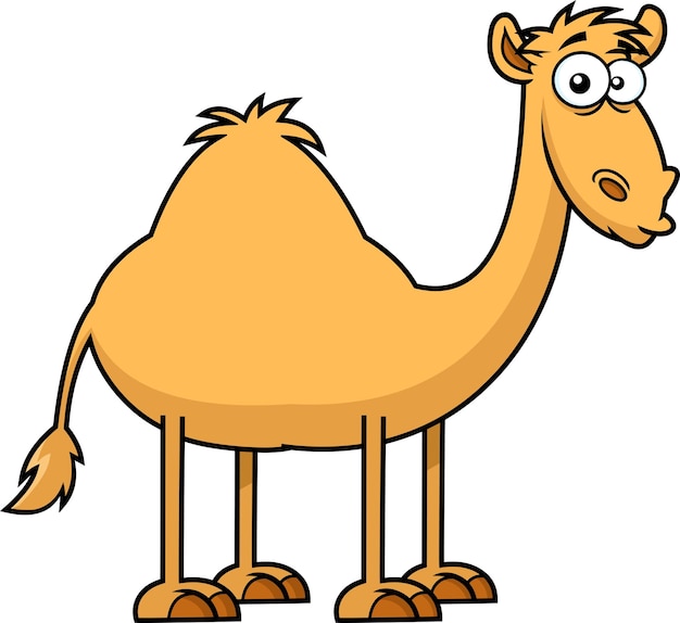 Cheerful Camel with Expressive Eyes and Quirky Charm | Jiffy Designs
