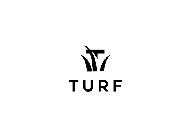 Sleek and Stylized Turf Logo Design | Jiffy Designs