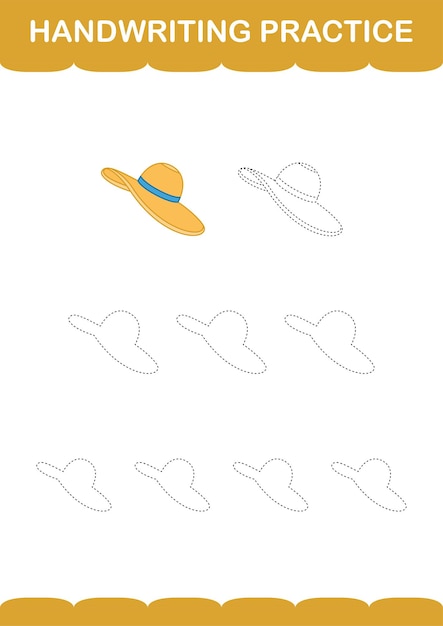 Tracing Hats: A Fun Handwriting Practice Activity | Jiffy Designs