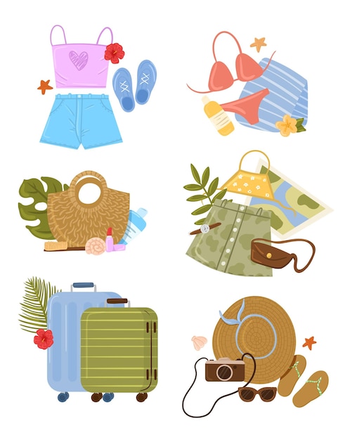 Vibrant Summer Vacation Essentials Collection | Jiffy Designs