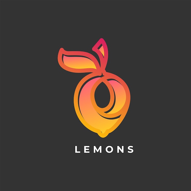 Vibrant Lemon Emblem: A Zesty Graphic Design | Jiffy Designs