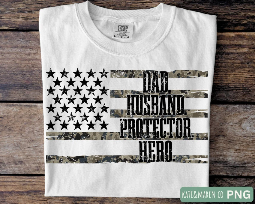 Daddy Hero Protector Husband | Jiffy Designs