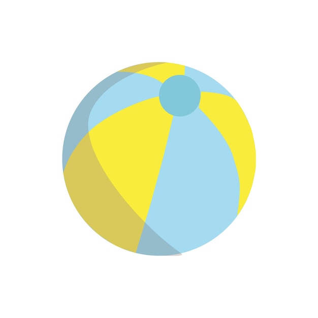 Vibrant Geometric Beach Ball Design | Jiffy Designs