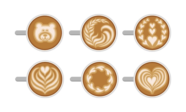 Delightful Collection of Artful Coffee Art Designs | Jiffy Designs
