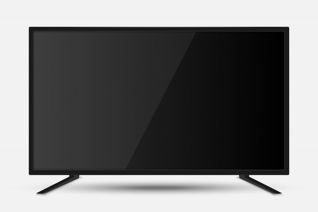Sleek and Minimalist Black Television Screen | Jiffy Designs