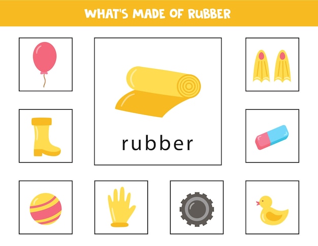 Diverse Collection of Rubber-Based Items in Vibrant Colors | Jiffy Designs