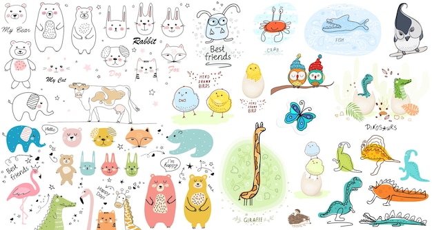 Charming Critters: A Whimsical Collection of Adorable Animal ...