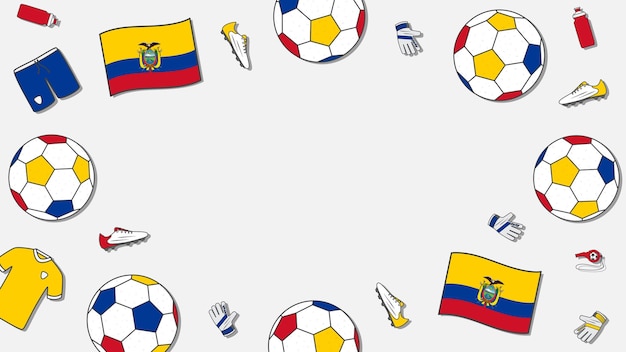 Vibrant Soccer-Themed Collection with Ecuadorian Flair | Jiffy Designs