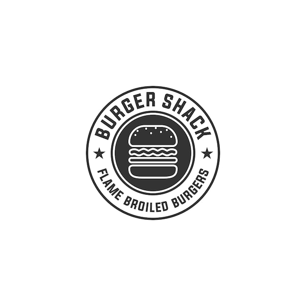 Delectable Burger Shack Logo with Mouthwatering Burger Emblem | Jiffy ...