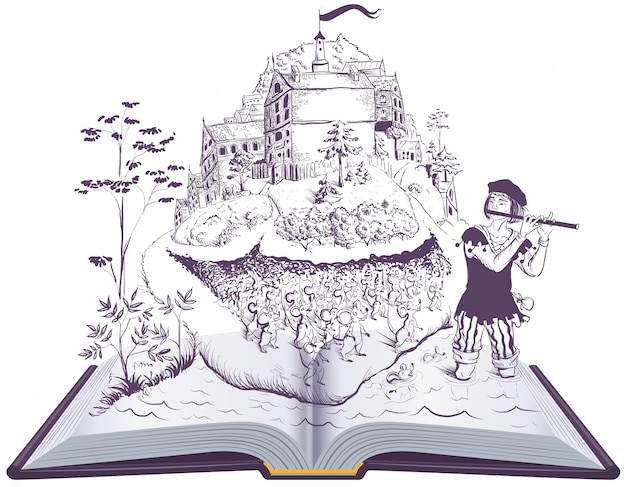 Enchanting Storybook World Unfolds on Vibrant Open Pages | Jiffy Designs