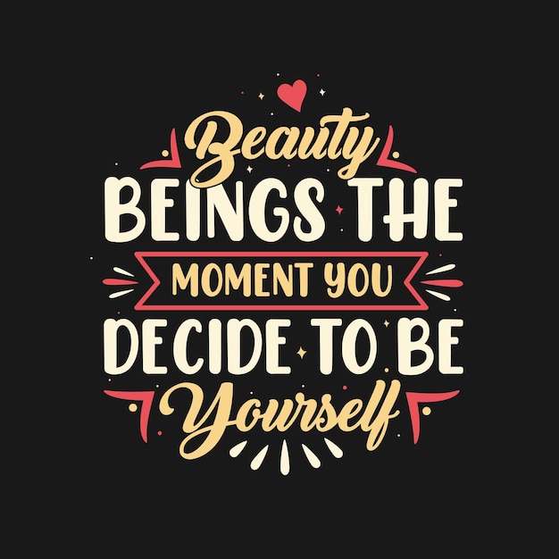 Inspirational Quote on Self-Acceptance and Beauty | Jiffy Designs