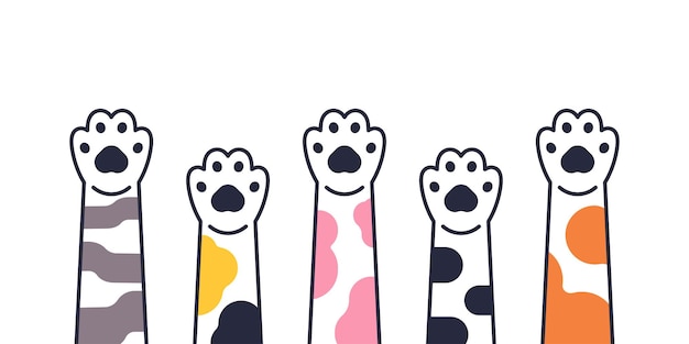 Whimsical Paw Prints: A Playful Celebration of Furry Friends | Jiffy ...