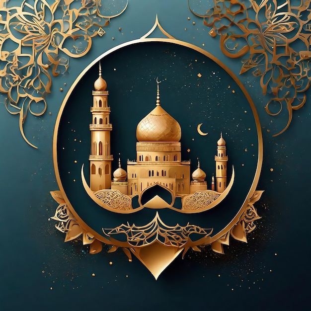 Enchanting Arabian Nights: Ornate Mosques Under a Starry Sky | Jiffy ...