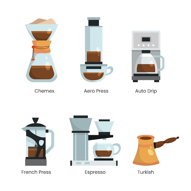 Diverse Collection of Stylish Coffee Brewing Devices | Jiffy Designs