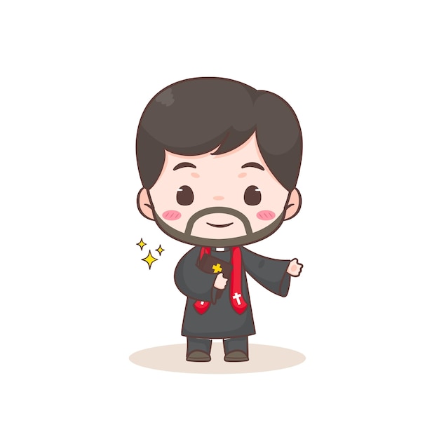 Adorable Cartoon Character in Formal Attire with Festive Accessories ...