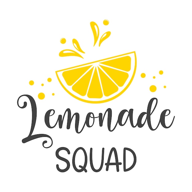 Refreshing Lemon Delight: The Lemonade Squad | Jiffy Designs