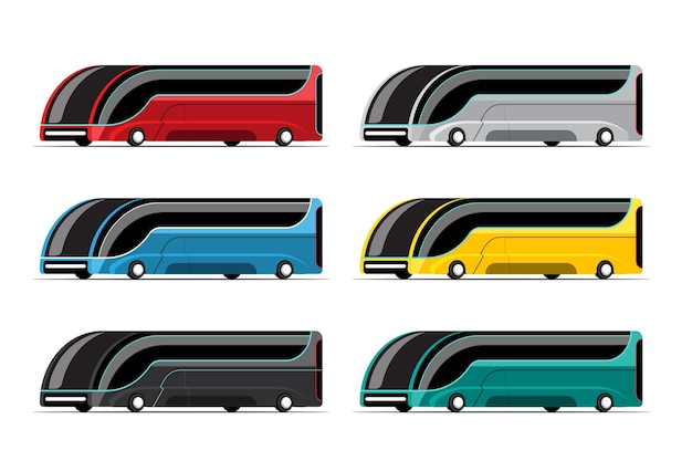 Vibrant Collection of Sleek and Modern Bus Designs | Jiffy Designs