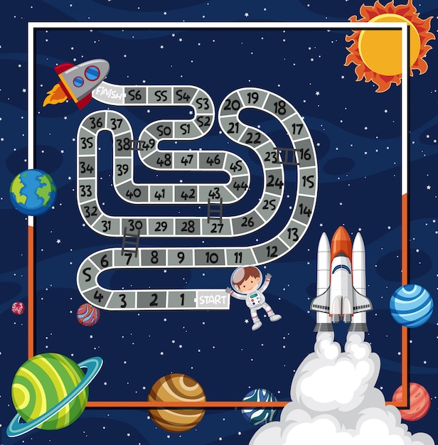 Cosmic Maze Adventure: Explore the Wonders of Space | Jiffy Designs
