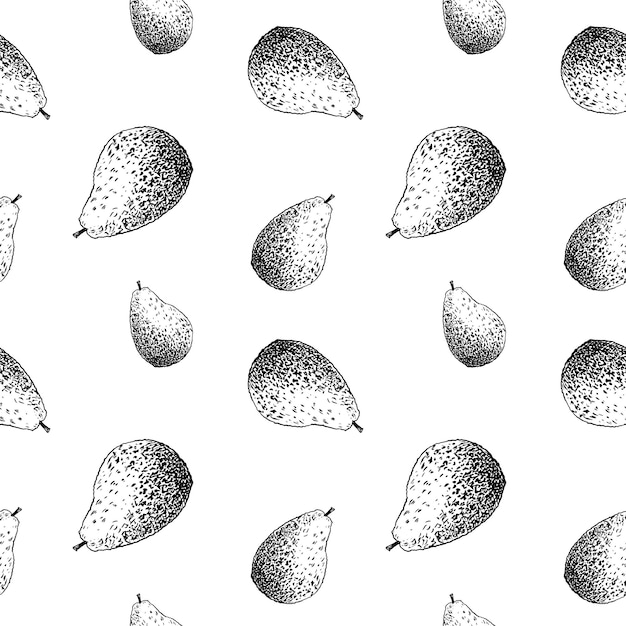 Captivating Collection of Diverse Pear-Shaped Dotted Illustrations ...