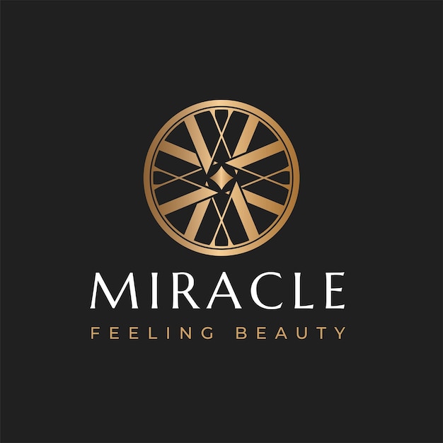 Elegant Radiant Emblem: Miracle's Timeless Beauty | Jiffy Designs