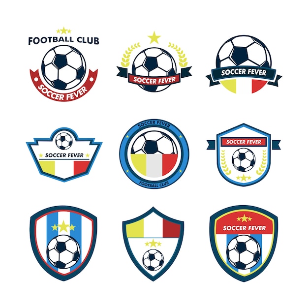 Diverse Collection of Soccer Club Emblems and Badges | Jiffy Designs