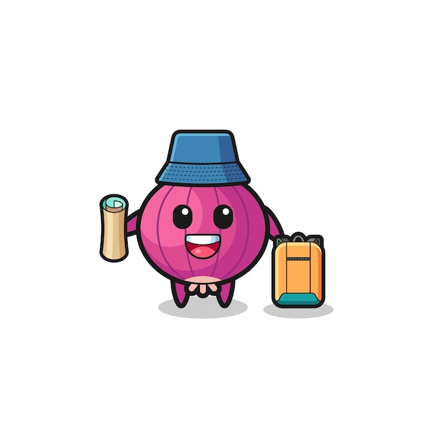 Cheerful Travel Mascot with Luggage and Drink | Jiffy Designs