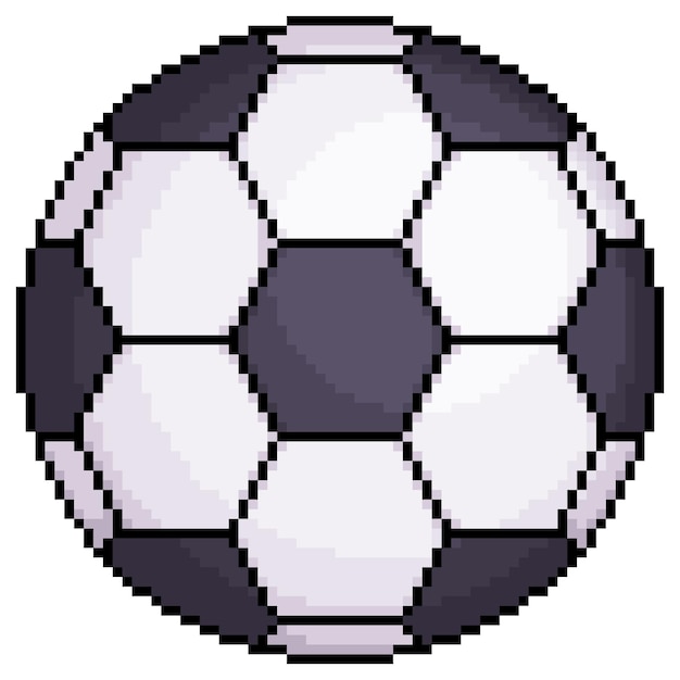 Striking Pixel Soccer Ball Design | Jiffy Designs