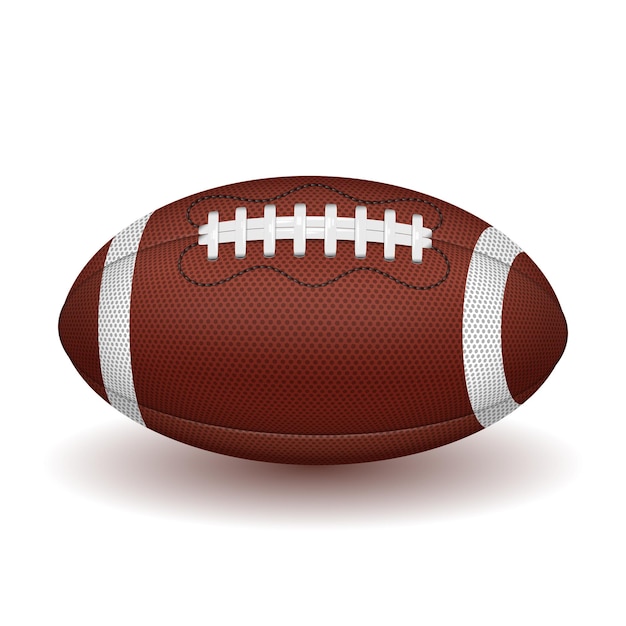 Realistic American Football with Intricate Stitching | Jiffy Designs
