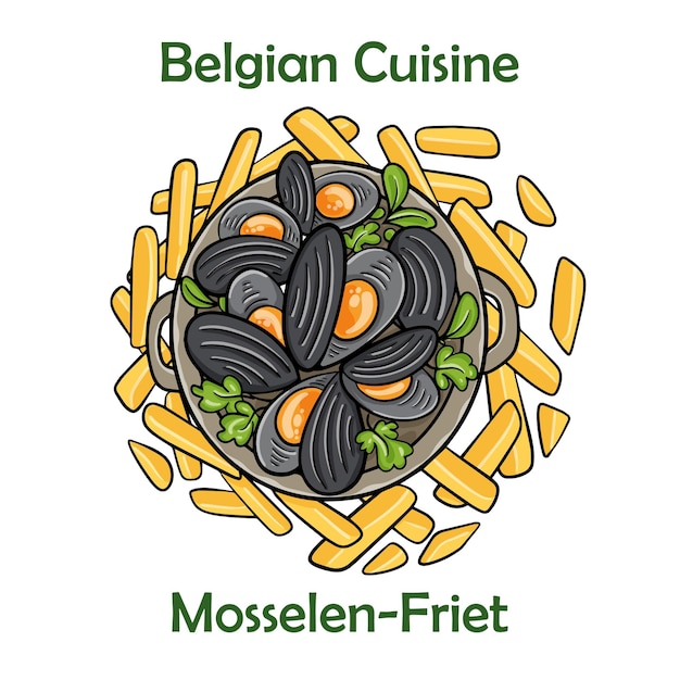 Delectable Belgian Mussels and Fries: A Culinary Delight | Jiffy Designs