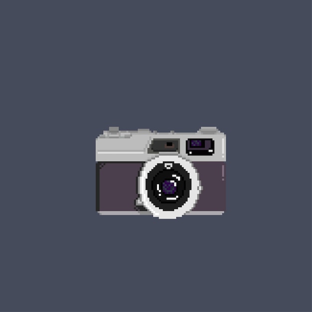 Retro Camera Pixel Art Icon | Jiffy Designs