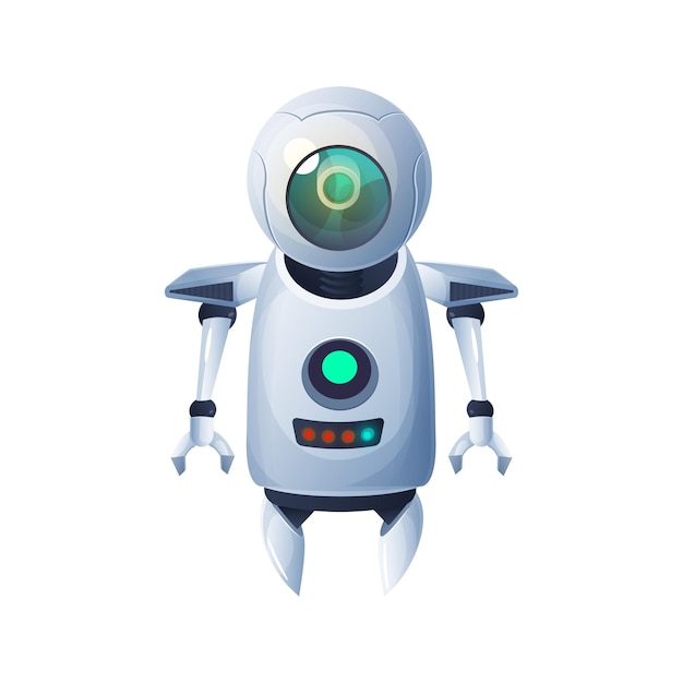 Charming Robotic Companion with Vibrant Accents | Jiffy Designs