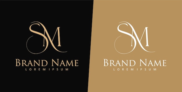 Elegant Monogram with Stylized Initials and Refined Branding | Jiffy ...