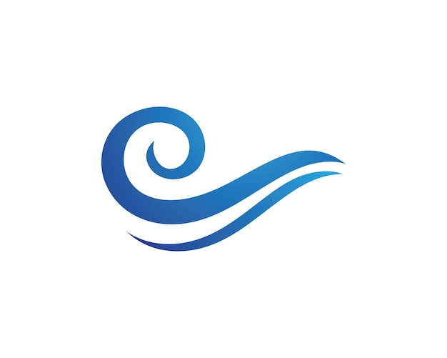 Captivating Spiral Wave: A Dynamic Aquatic Symbol | Jiffy Designs