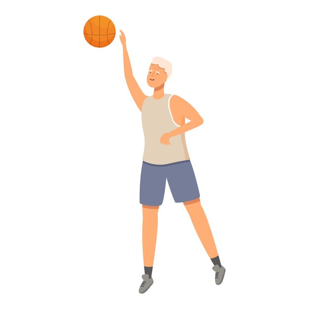 Basketball Player Shooting Hoops with Determination | Jiffy Designs