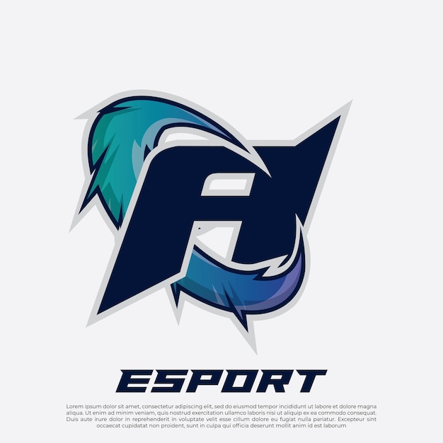 Captivating Esports Logo with Dynamic Aquatic Motif | Jiffy Designs