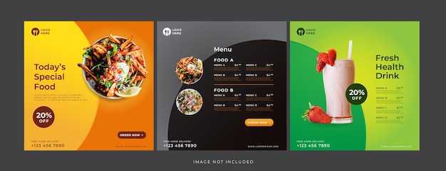 Vibrant Culinary Delights: A Flavorful Menu Showcase | Jiffy Designs