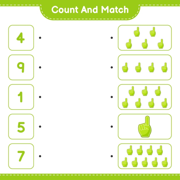 Playful Thumbs Up Symbols for Counting and Matching | Jiffy Designs
