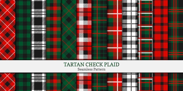 Vibrant Tartan Check Plaid Patterns for Versatile Design Applications ...