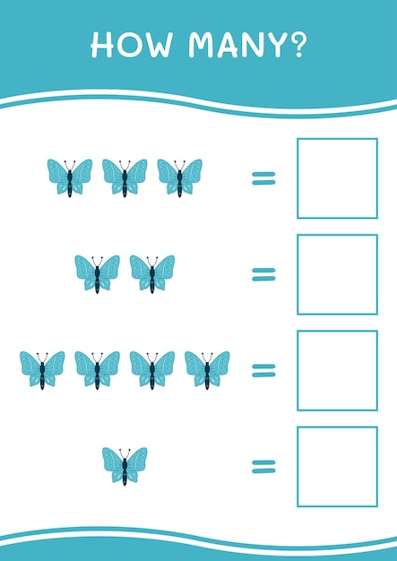 Counting Butterflies: A Delightful Visual Puzzle | Jiffy Designs