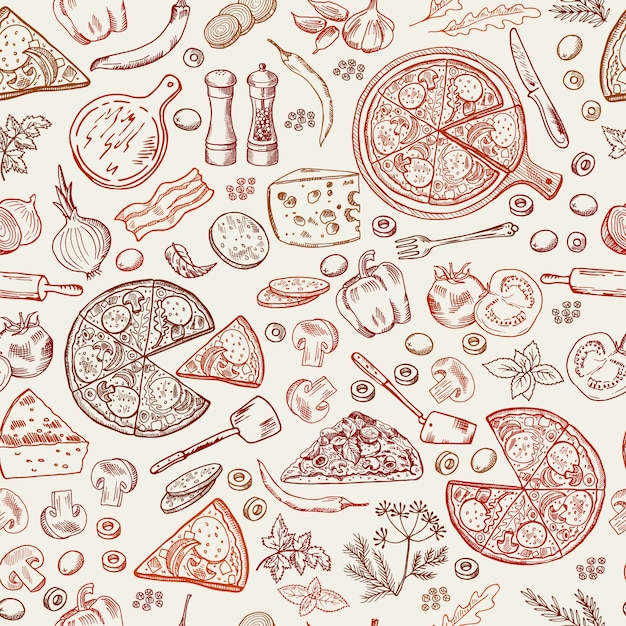Savory Slices: A Delectable Culinary Collage | Jiffy Designs
