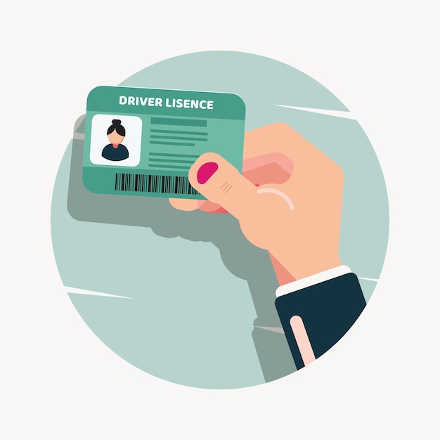 Person Holding a Driver's License in Hand | Jiffy Designs