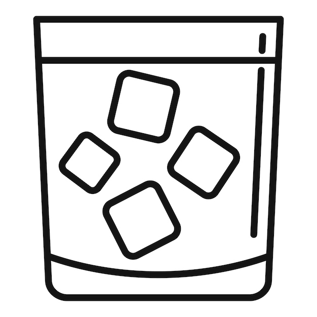 Refreshing Glass of Icy Cubes | Jiffy Designs