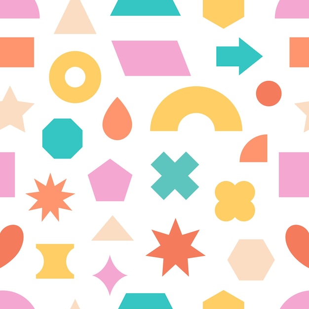 Vibrant Geometric Shapes and Symbols Collection | Jiffy Designs