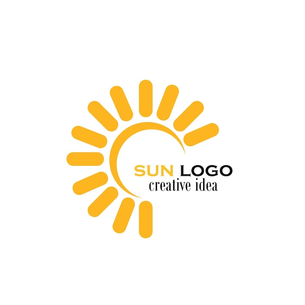 Vibrant Sun-Inspired Logo Design with Radiant Rays | Jiffy Designs