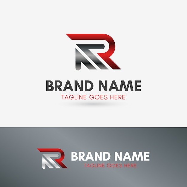Sleek and Stylish Brand Logo with Bold Letter R | Jiffy Designs