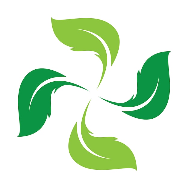 Vibrant Green Leaf Swirl Design | Jiffy Designs