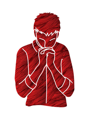 Praise God, Prayer, Christian Praying, Thank You God Graphic Vector ...