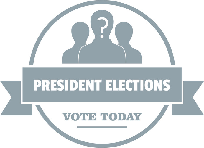 President Election Logo. Simple Illustration Of President Election ...