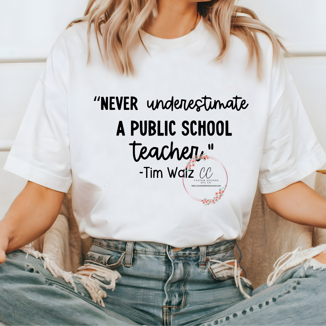 Tim Walz Svg, Kamala Harris Svg, Teacher Svg, Election Svg, President ...